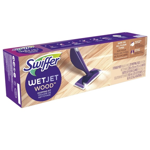 Swiffer | Other | Swiffer Wetjet Wood Floor Mopping Starter Kit Mop ...